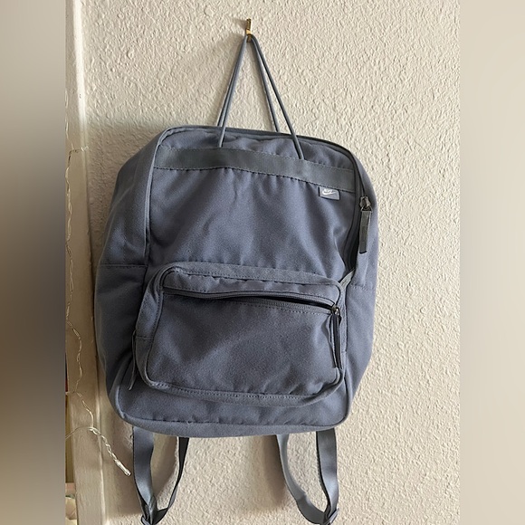 Nike | Bags | Nike Mini Backpack Gently Used Blue Gray Color | Poshmark